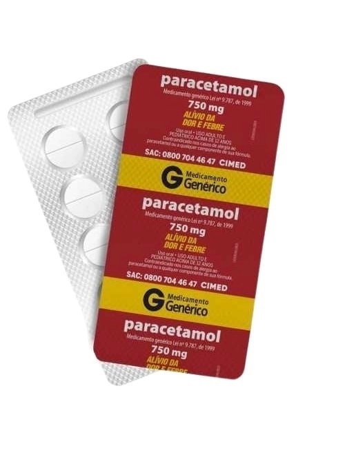 PARACETAMOL 750MG C/10CP (CMD) 150882 - PARACETAMOL 750MG C/10CP (CMD ...