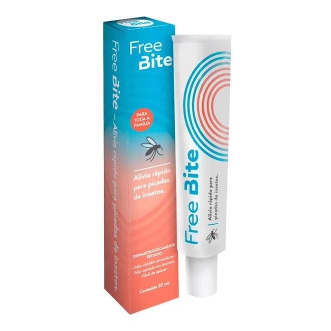 Gel Free Bite Pos Picada De Insetos 20ml 142677 - Gel Free Bite Pos ...