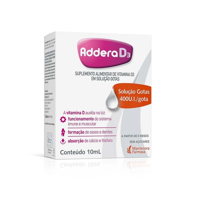 ADDERA D3 10000UI/ML 400UI/GT 10ML(HPP) 138498 - ADDERA D3 10000UI/ML ...